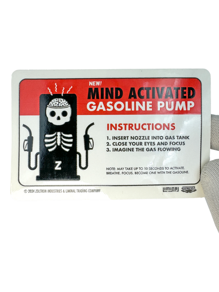 (10) GAS PUMP Public Space Enhancement Stickers – zzzoltron